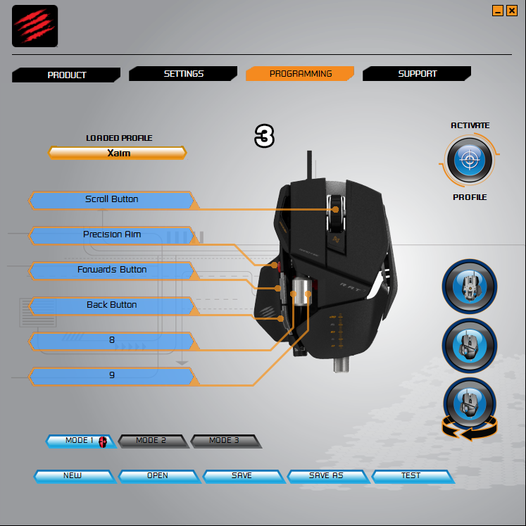 Mad Catz Software Rat 7 Software Lasopafo